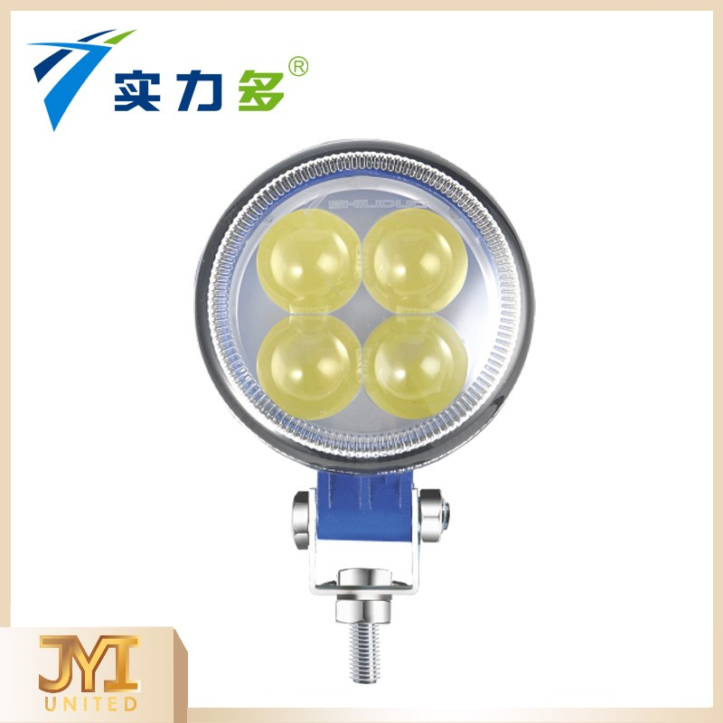 SHILIDUO LED Spot Light 3" 4 LENS Round White 12V-36V SD-3304 SD3304 ...