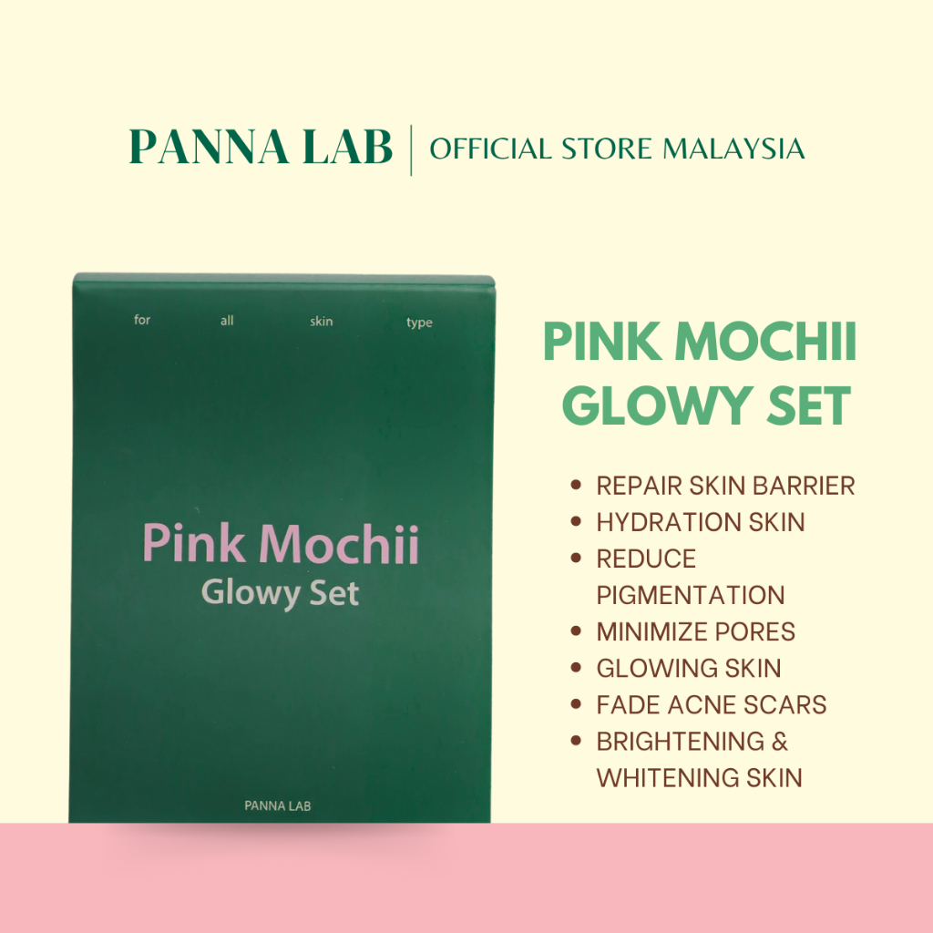 PANNA LAB Pink Mochii Glowy Set /acne/ acne scar/ pigmentation/ glowing ...