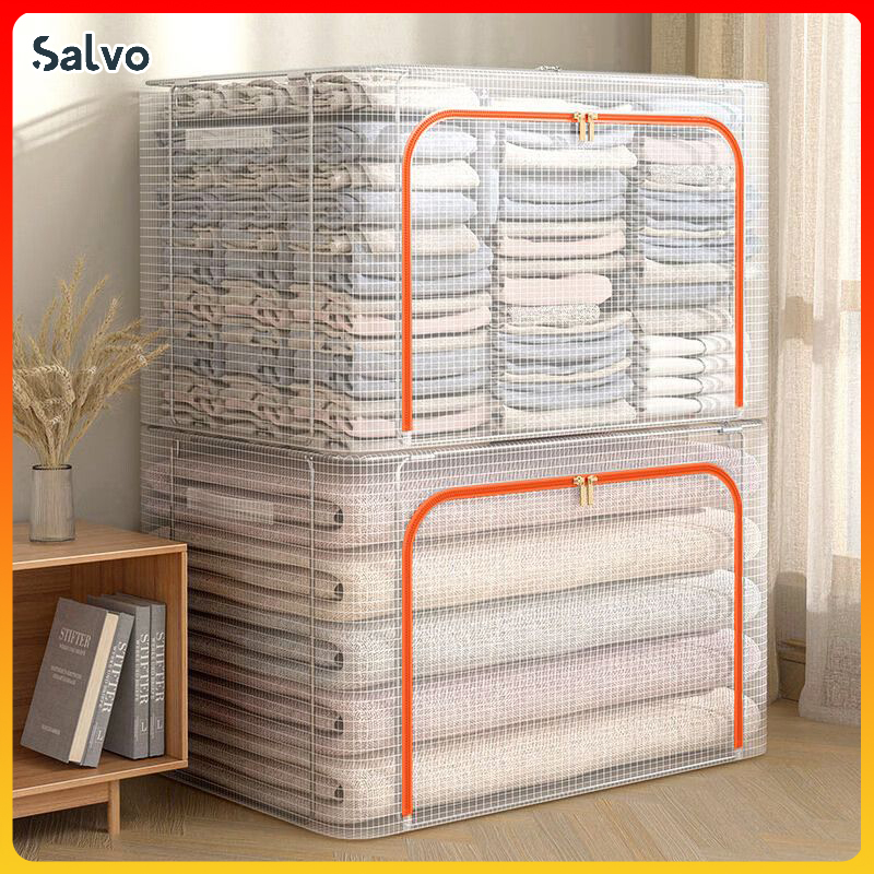 Salvo Foldable Storage Box For Clothes Storage Organizer Dustproof ...