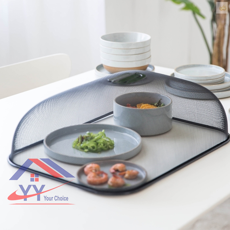 Modern Style Iron Net Food Cover/Rectangle Square Food Cover/ Tudung ...