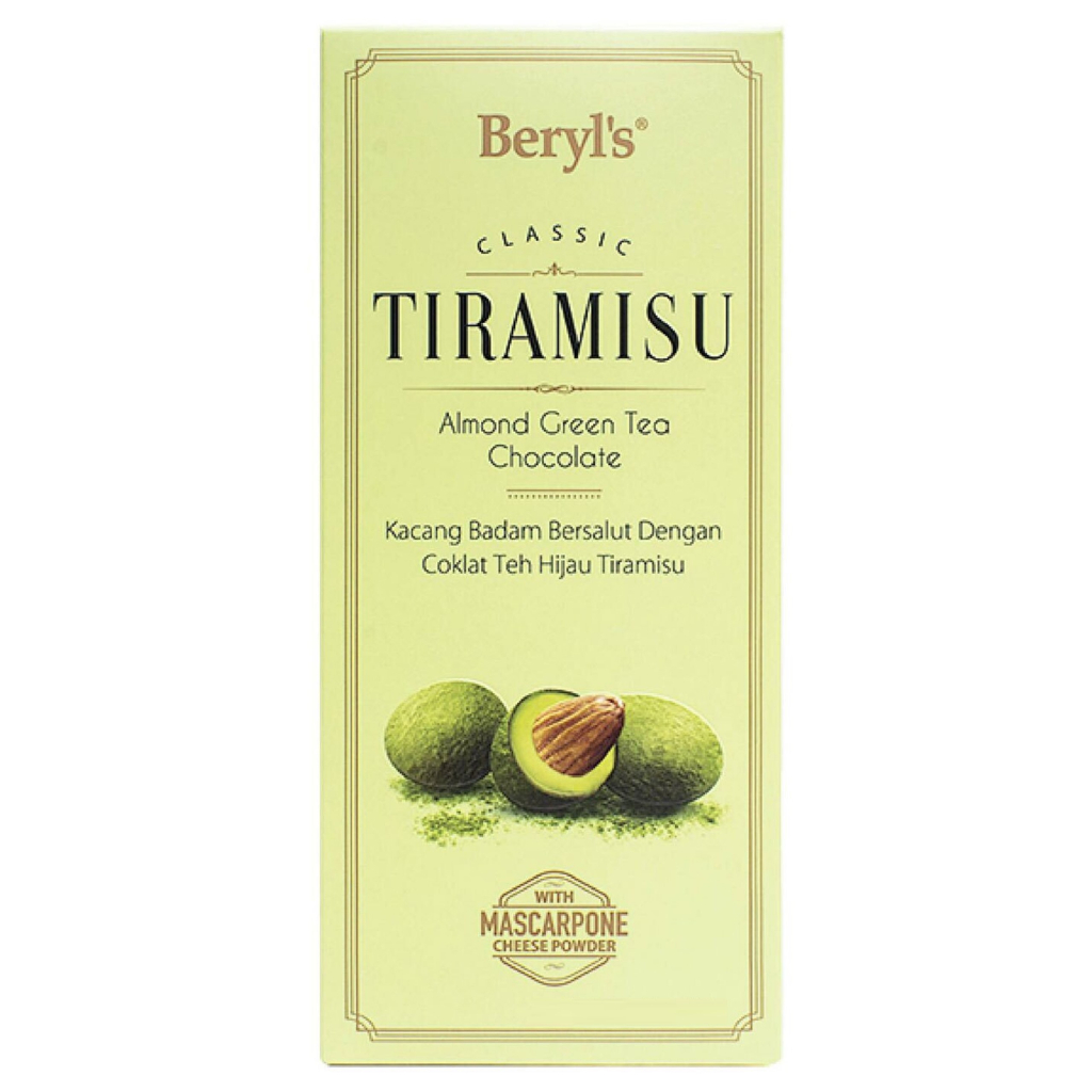 Berly's Classic Tiramisu Almond Green Tea Chocolate, 200g (Assorted ...