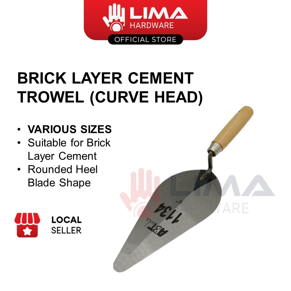 Brick Layer Cement Trowel, Penyedok Simen, Penyedok Simen Batu Bata 钢灰池 ...