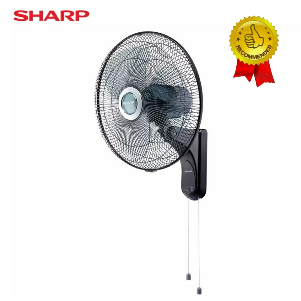 Sharp 16" Wall Fan With Remote Control PJW169RGY / Sharp Wall Fan With ...