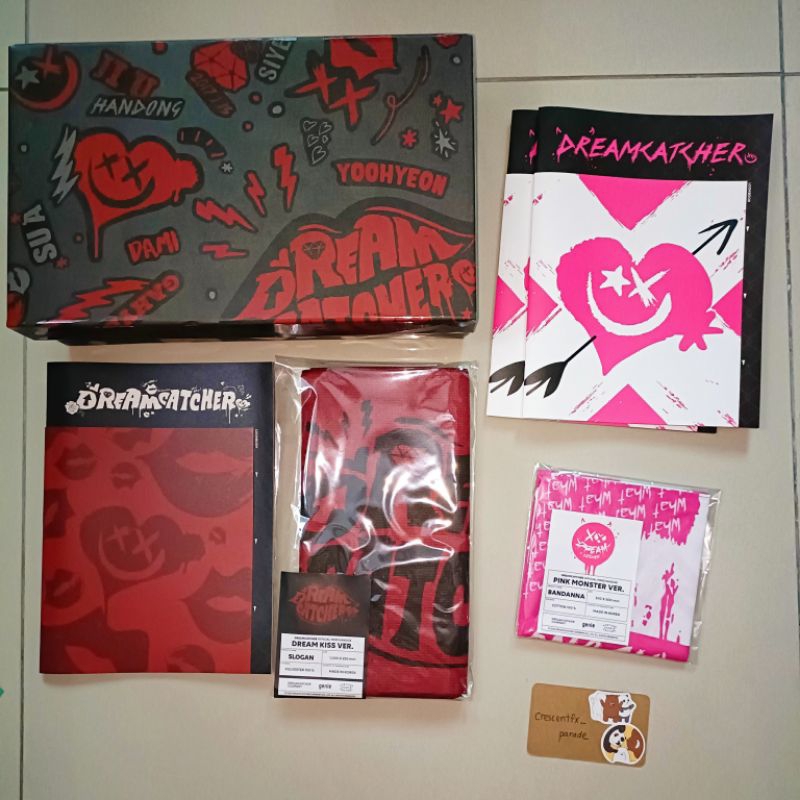 Dreamcatcher Dream Kiss Pink Monster Official Merchandise Rare Alofan ...