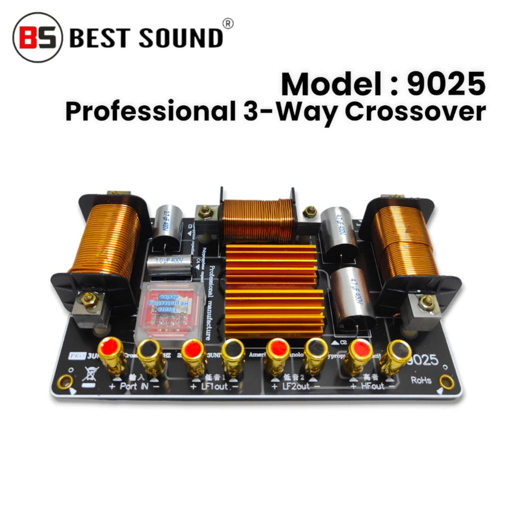 BS KS-9025 Double Woofer Crossover Board (Ready Stock) For 3ways ...