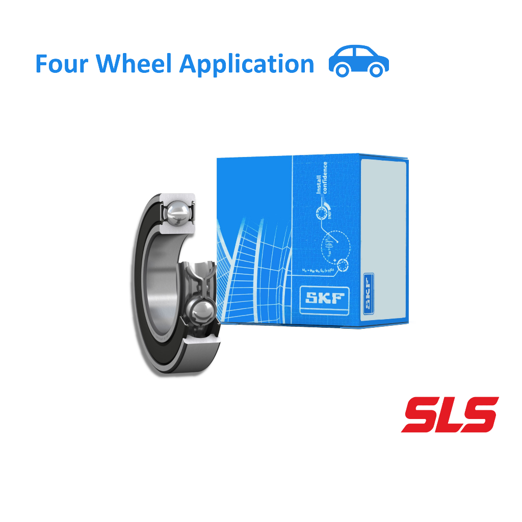 SKF 6001/VU351-2RS1/C3 Deep Groove Ball Bearing, for Four Wheel ...