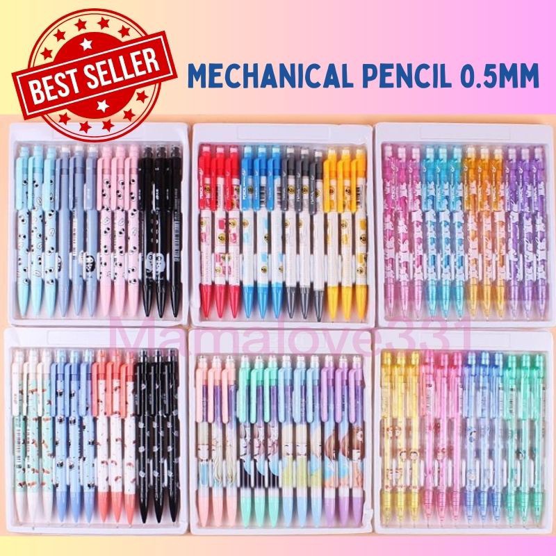 [Mamalove] 🪄 Mechanical Pencil Student 0.5MM / Pensil Picit Pensil ...