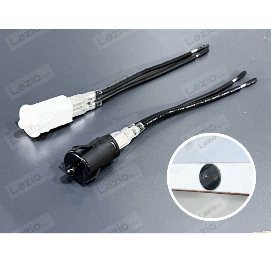 Cabinet wardrobe refrigerator door control contact light switch push to ...