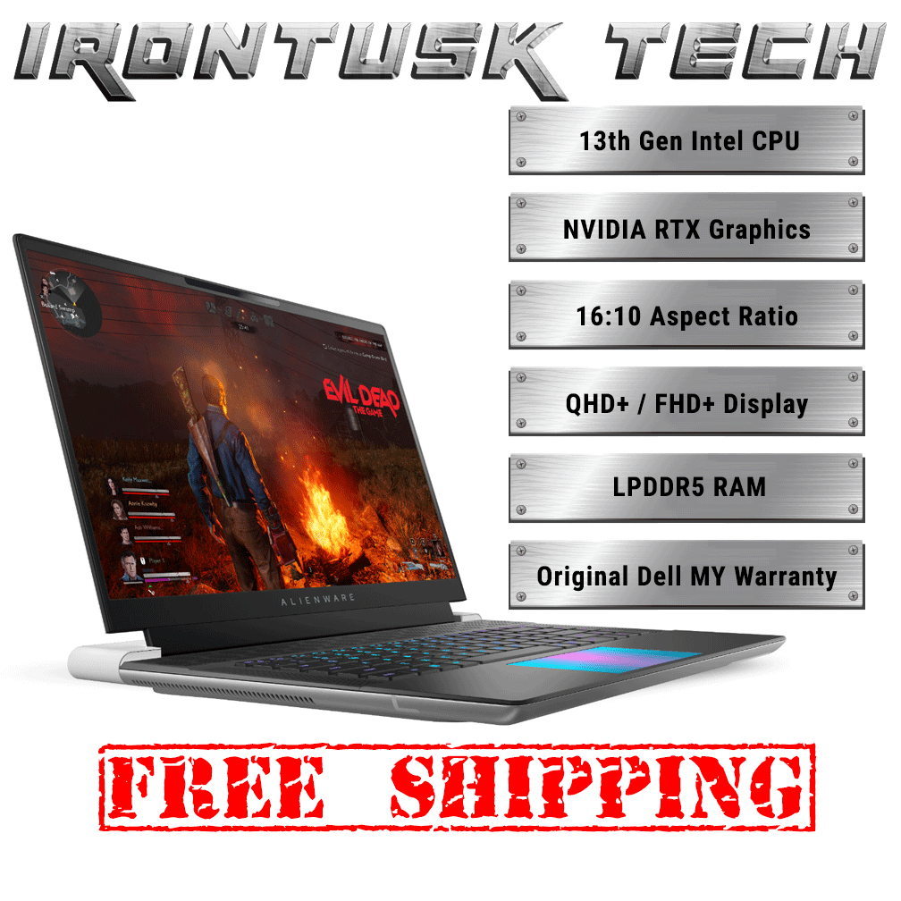 Alienware x16 Gaming Laptop with Intel 13th Gen CPU, NVIDIA GeForce RTX ...