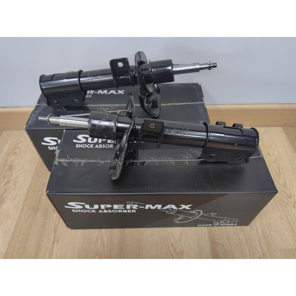 ABSORBER FRONT (SET) LEFT & RIGHT (KOREA BRAND - SUPERMAX) HYUNDAI ...