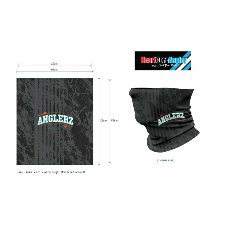 💥NEW💥 HCA "ANGLERZ" FACE BUFF | Shopee Malaysia
