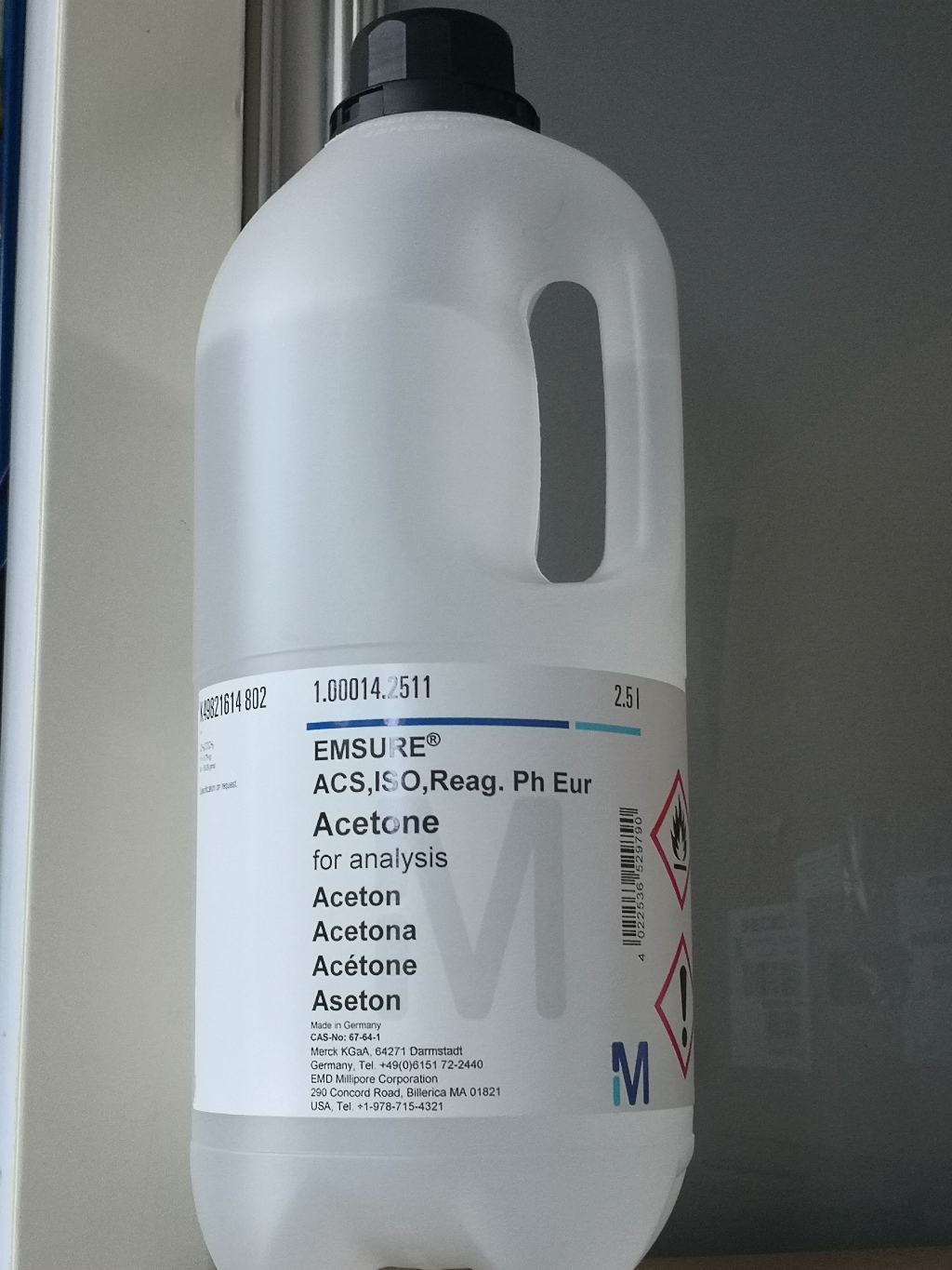 Acetone 2.5L Merck 99.9% Purity | Shopee Malaysia