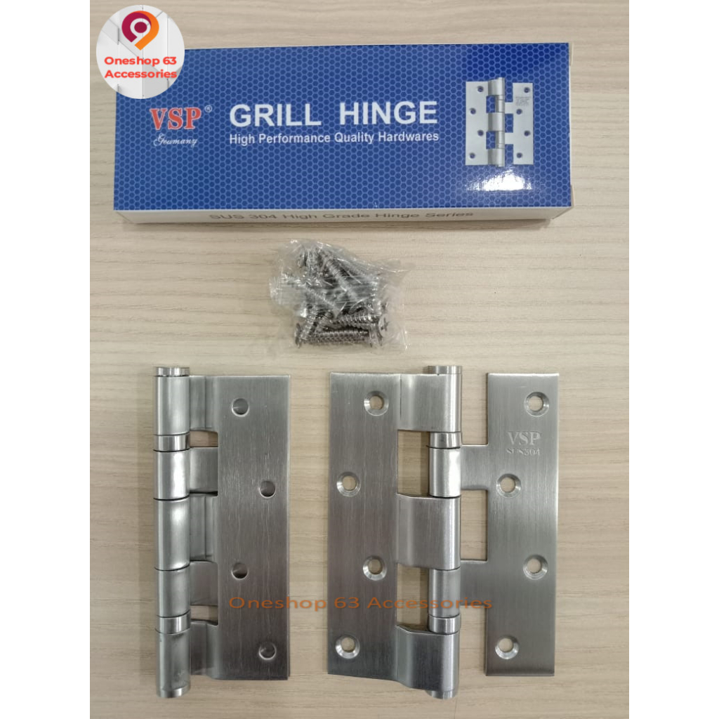 𝗩𝗦𝗣 𝟰" 𝗚𝗿𝗶𝗹𝗹 𝗗𝗼𝗼𝗿 𝗛𝗶𝗻𝗴𝗲 𝗦𝗨𝗦𝟯𝟬𝟰 | Shopee Malaysia