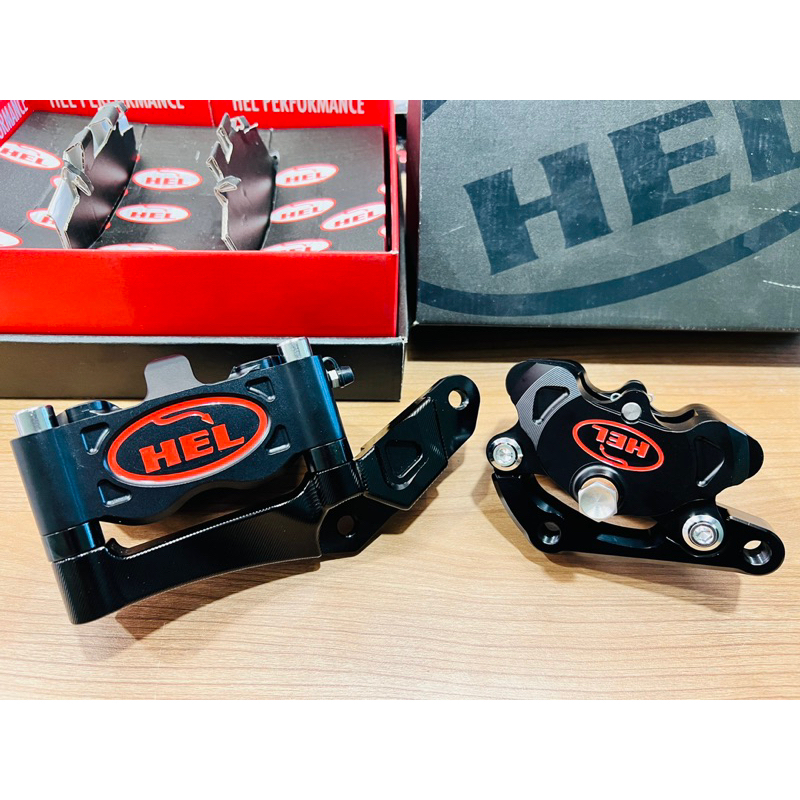 100% Original Hel Performance 4pot 2pot Front & Rear Caliper Set PNP ...