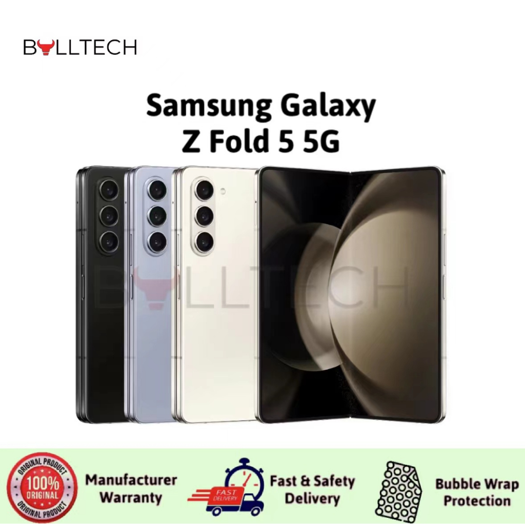 Samsung Galaxy Z Fold 5 5G (F946B) 12GB RAM + 256GB ROM/512GB/1TB ROM 1 ...