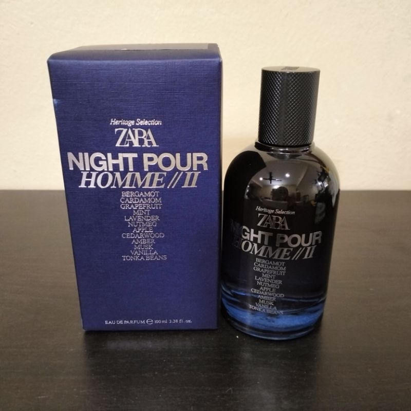 Zara Night Pour Homme II EDP 100ml | Shopee Malaysia