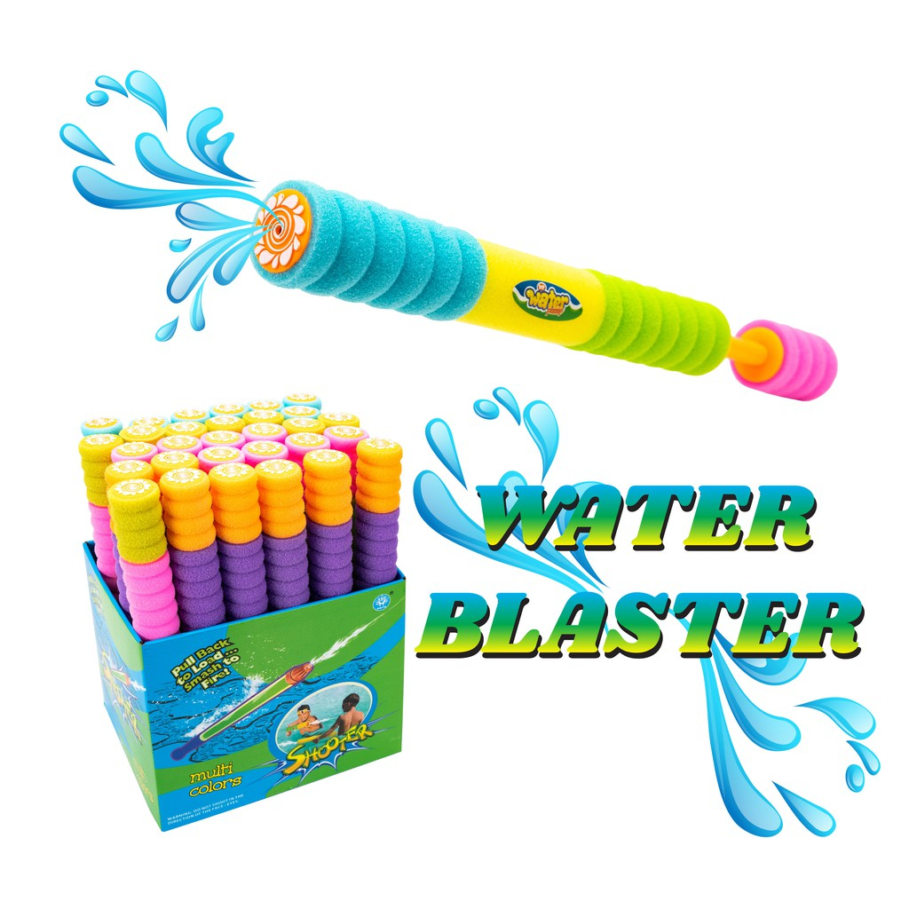 Toysbay Colorful Water Shooter Gun 41CM for Kids | Pemancut Air Kanak ...