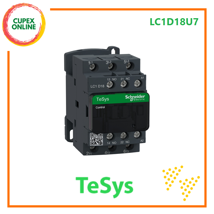 Schneider Electric TeSys DECA Contactor 3P (3NO) AC-3 440V 240VAC ...
