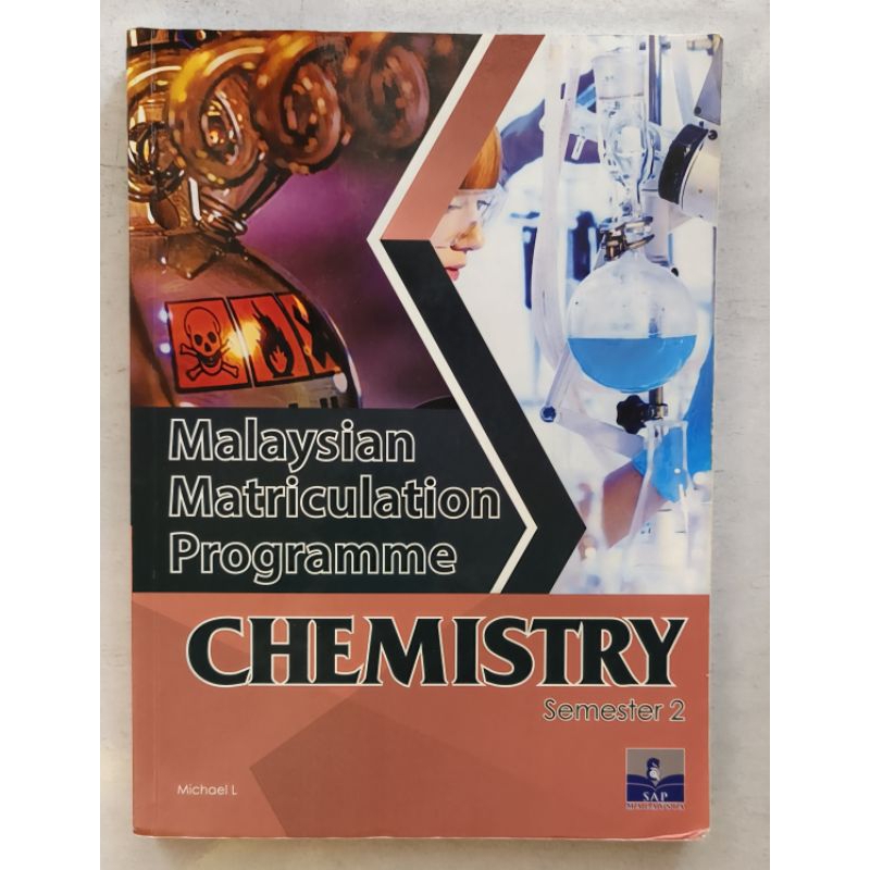 SAP Malaysia Malaysian Matriculation Programme Semester 2 (Used ...