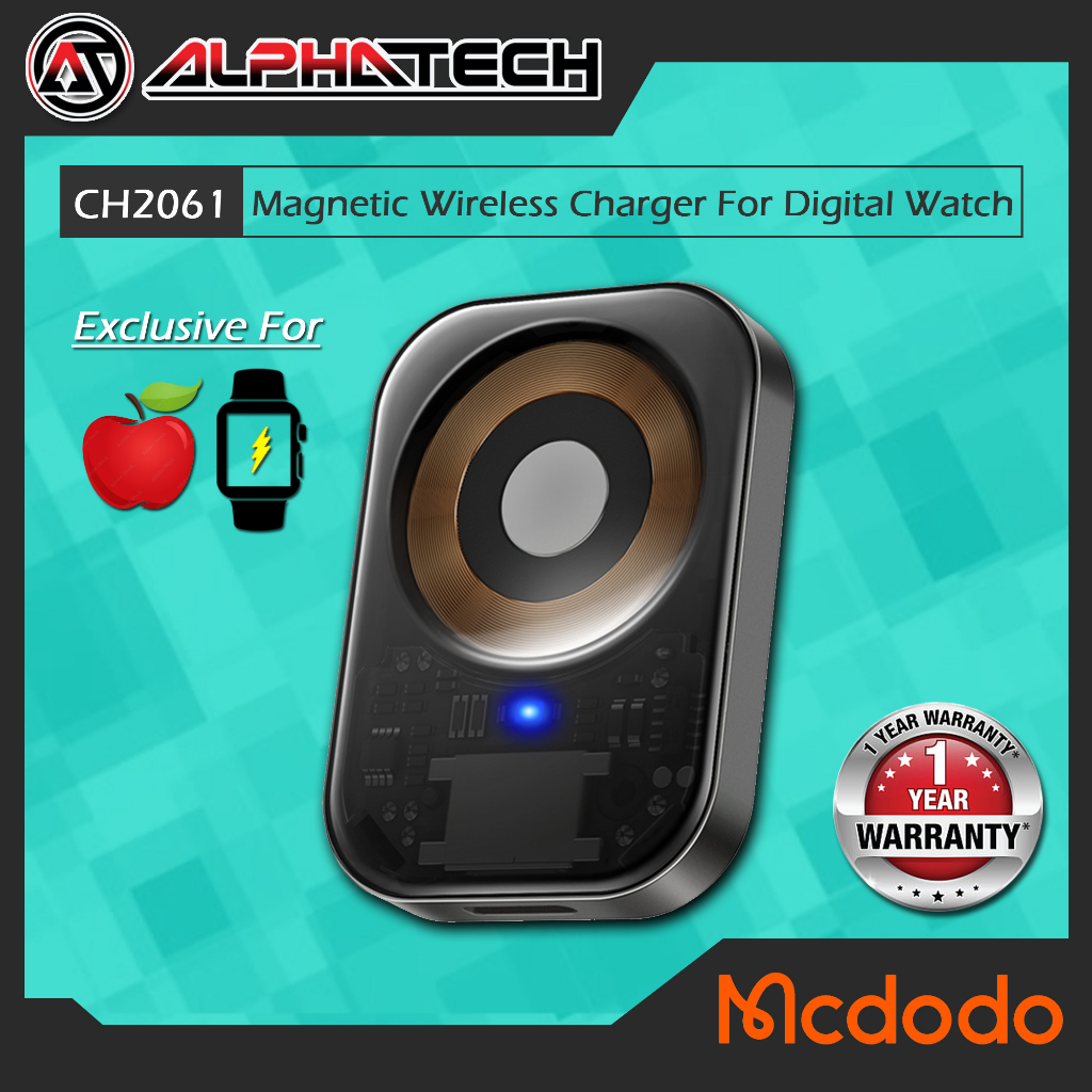 (1 Yr Warranty) Mcdodo CH206 CH298 CH297 Magnetic Wireless Charger For ...