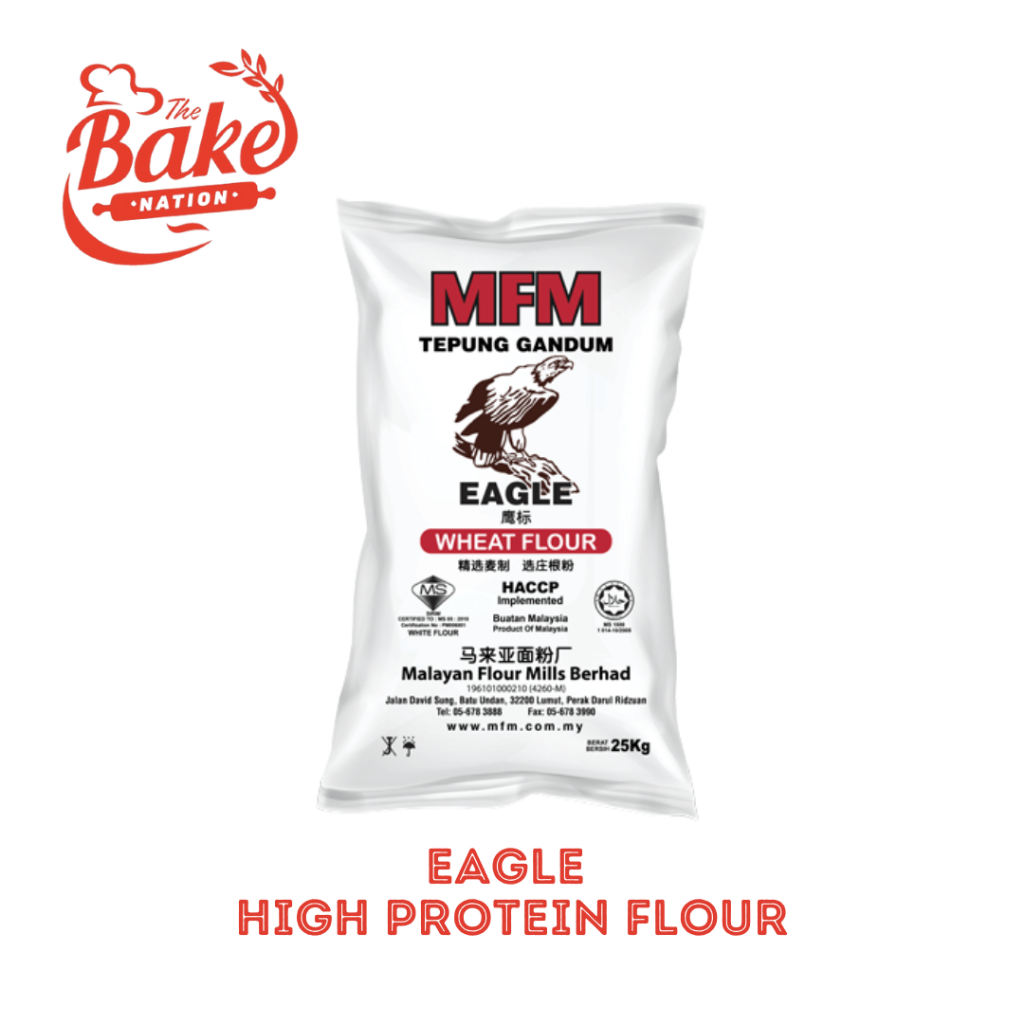 Eagle Bread Flour / Tepung Roti (High Protein) Repacked 1kg | Shopee ...