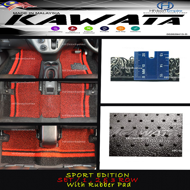 CARPET MITSUBISHI XPANDER 2020 - PRESENT (18mm) | Shopee Malaysia