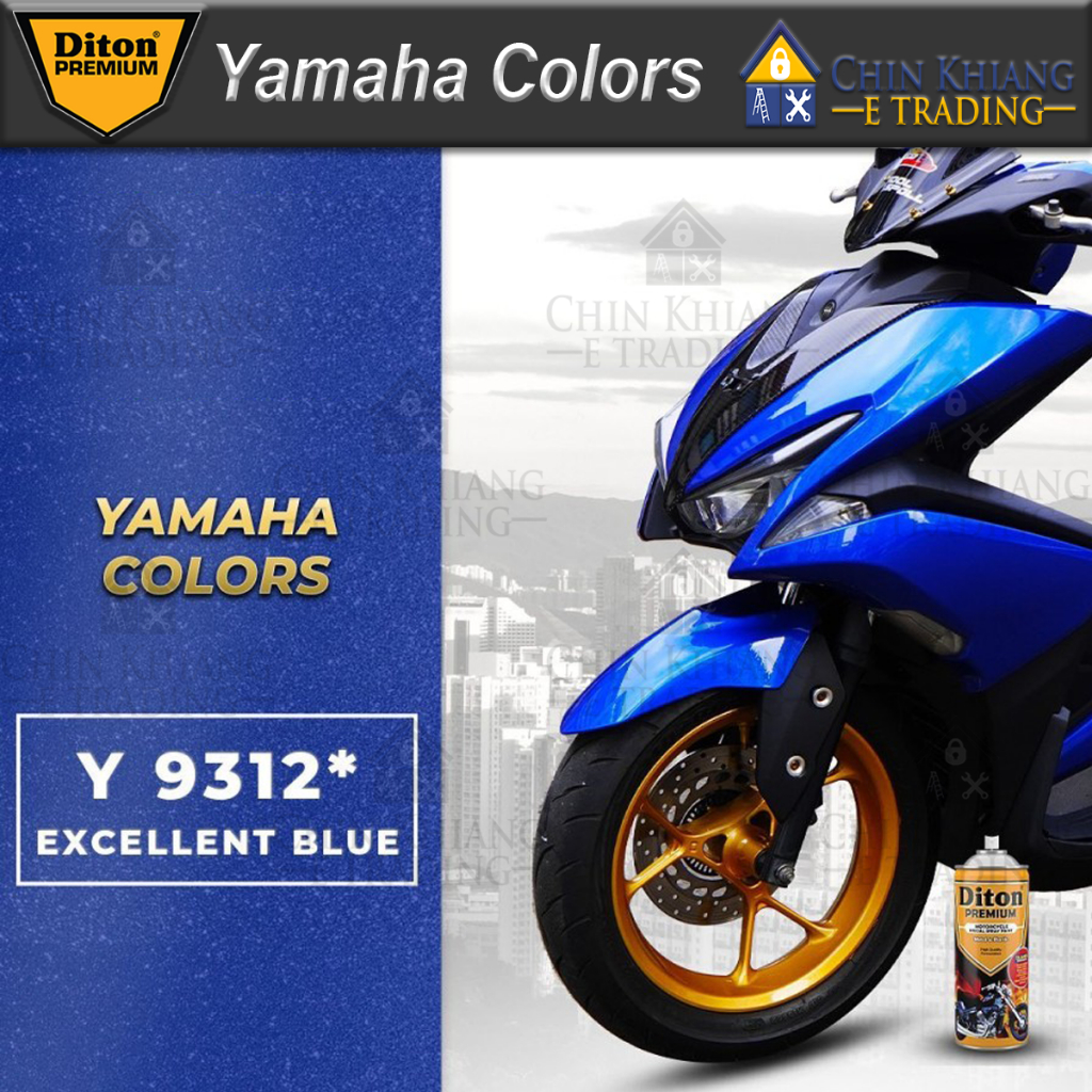Diton Premium Y9312 Excellent Blue Y 9312 Yamaha Colors Motorcycle ...