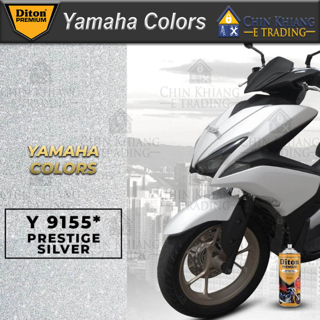 Diton Premium Y9155 Prestige Silver Y 9155 Yamaha Colors Motorcycle ...