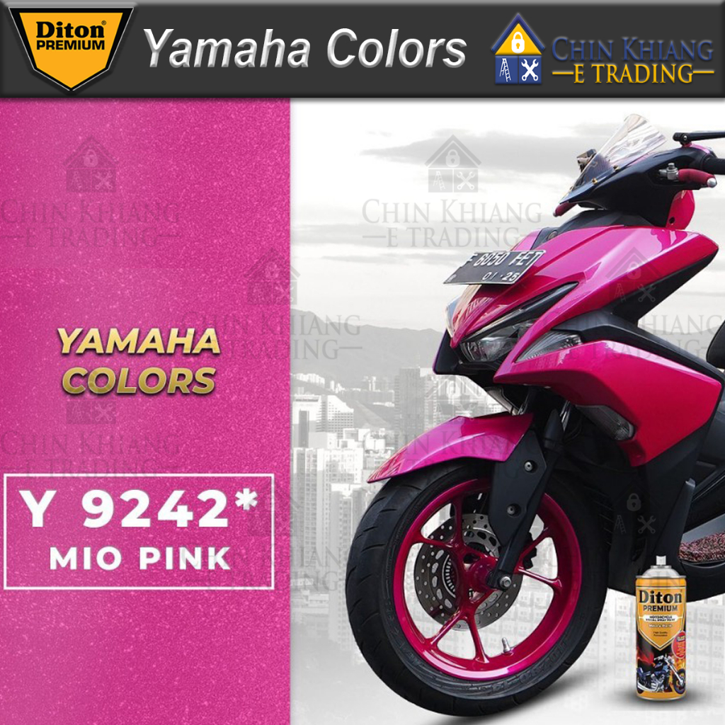 Diton Premium Y9242 Mio Pink Y 9242 Yamaha Colors Motorcycle Spray ...