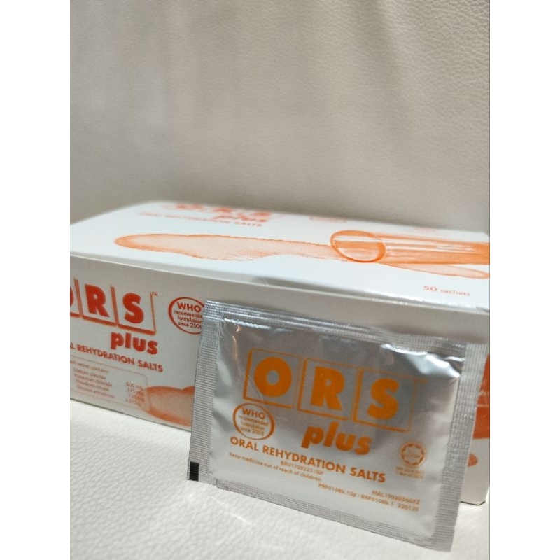 ORS plus oral rehydration salts(1 packet) 💝Exp5/2025 | Shopee Malaysia