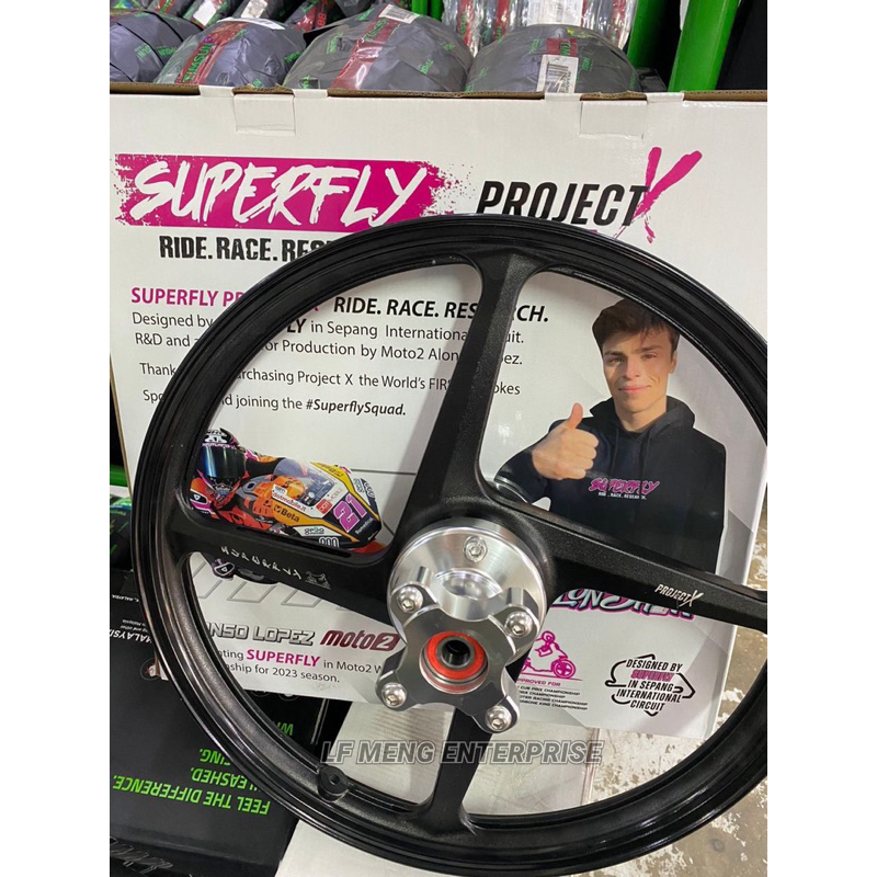 Y15 CUSTOM HUB SUPERFLY PROJECT-X 4 LEG SPORT RIM-2023 DESIGN IN MARKET ...