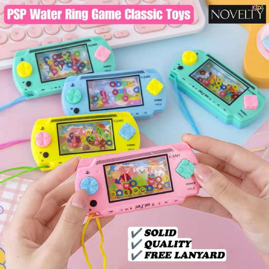 PSP Water Ring Game Classic Toys Mainan Klasik Kanak Kanak Comel Kids ...