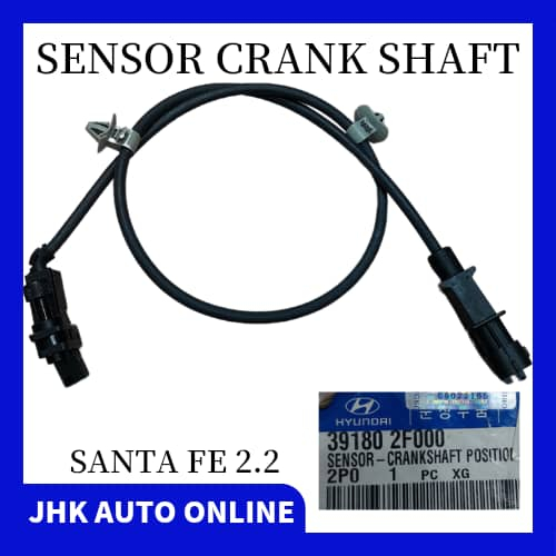HYUNDAI SANTA FE 2.2 SENSOR CRANK SHAFT ORIGINAL HYUNDAI 39180-2F000 ...