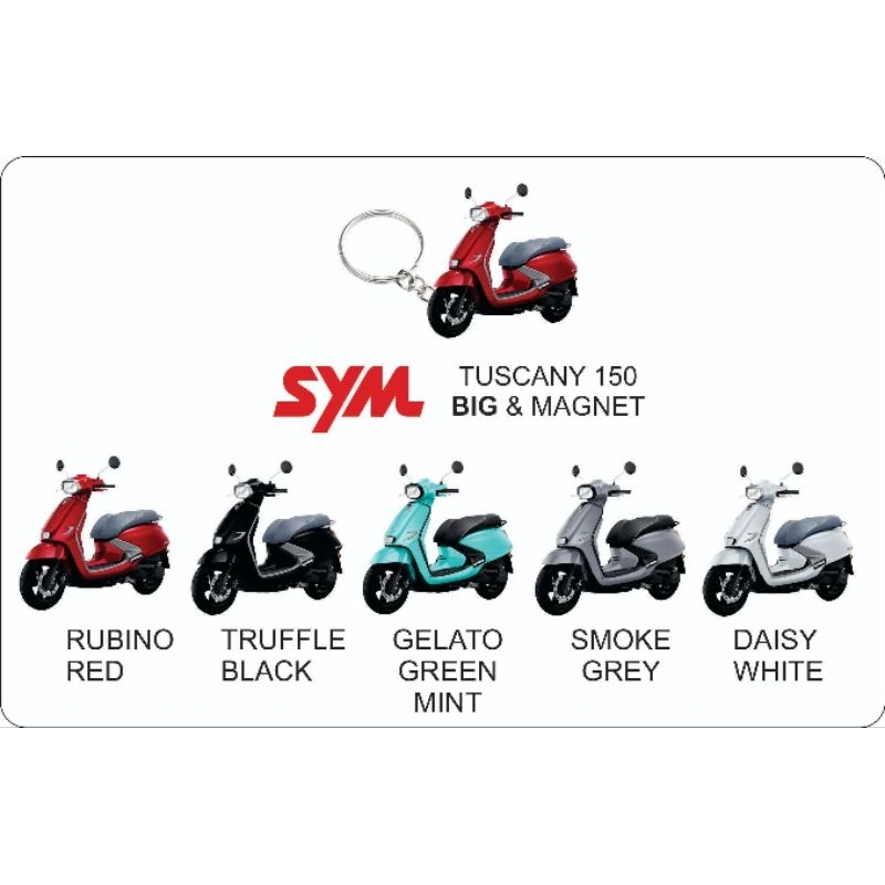 sym Tuscany 150 gpx Tuscany 150 2d keychain | Shopee Malaysia