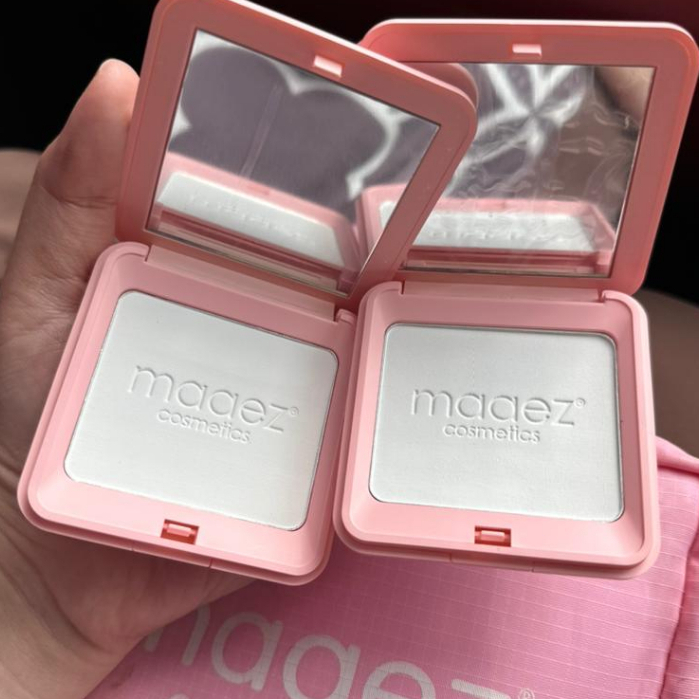 POWDER FOUNDATION HD SKIN MATTE MAAEZ | Shopee Malaysia