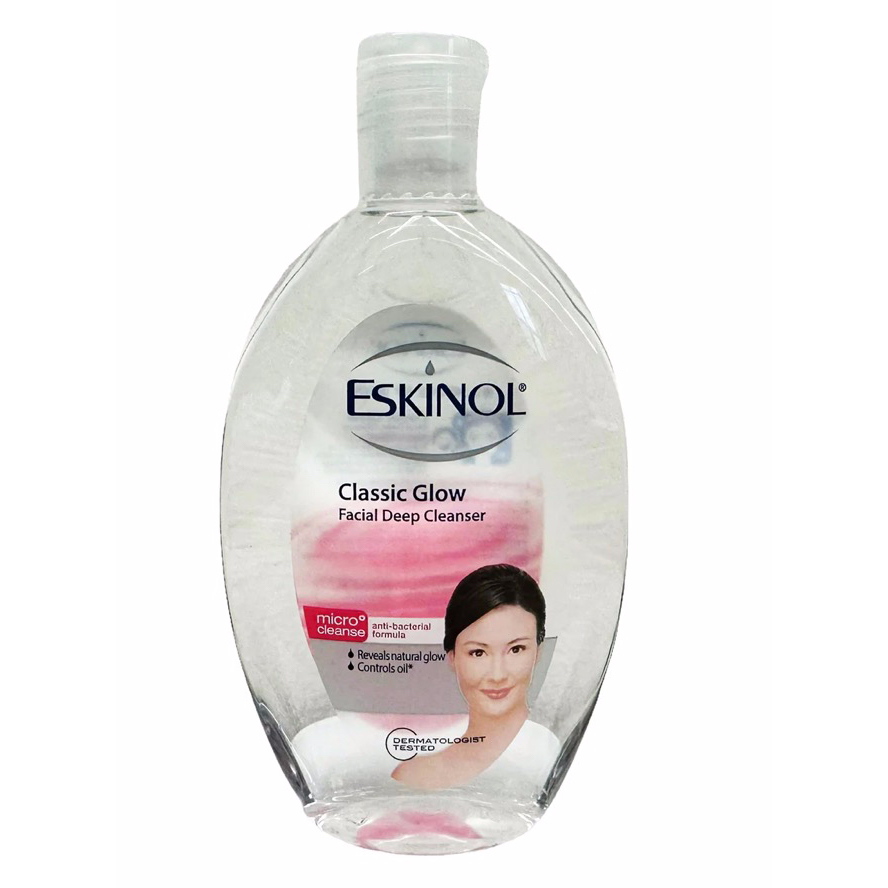 Eskinol Classic Glow Facial Deep Cleanser 225ml | Shopee Malaysia