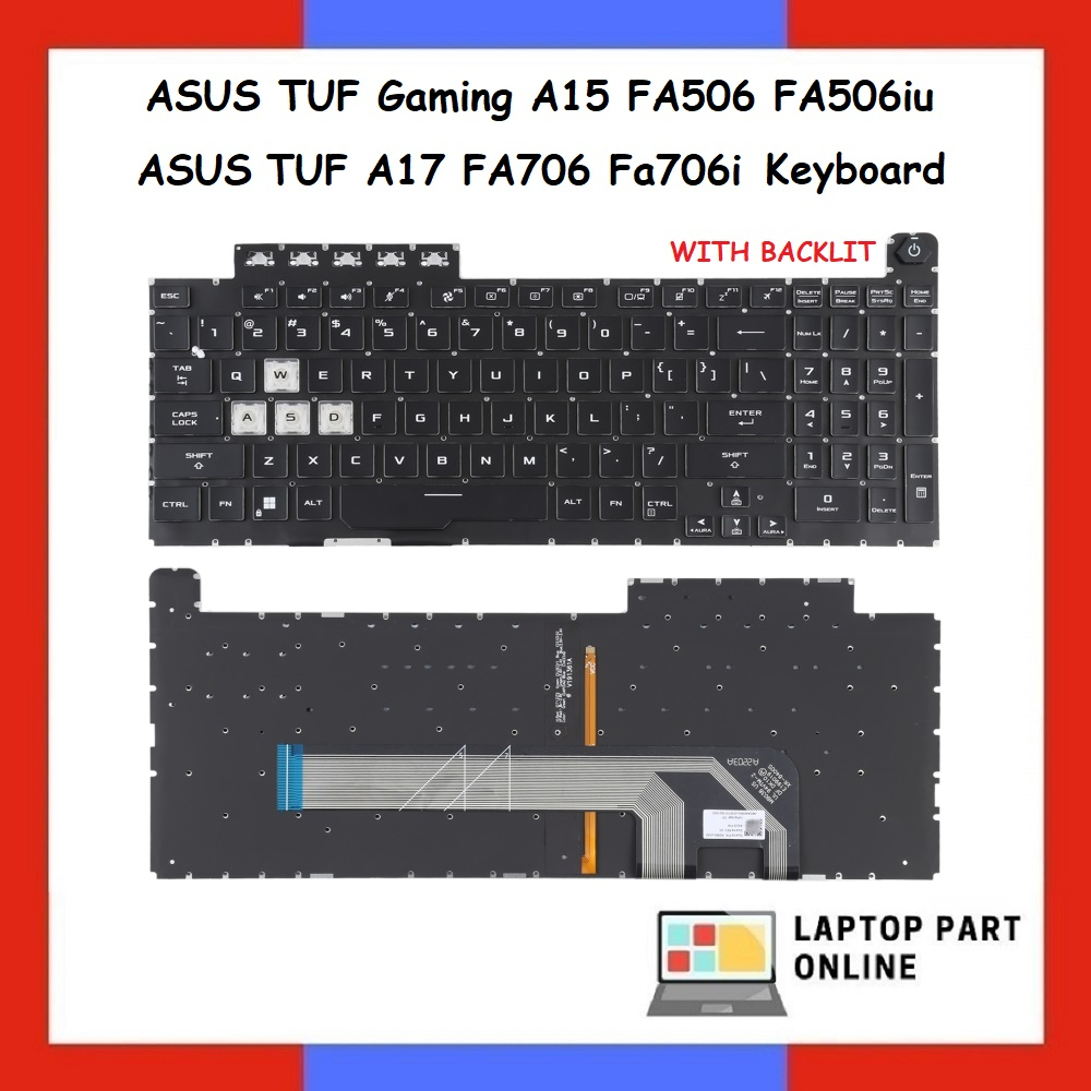 ASUS TUF Gaming A15 FA506 FA506iu FA506iv Fa506ii TUF A17 FA706 Fa706i ...