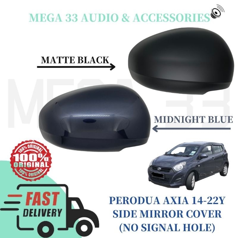 ORIGINAL PERODUA AXIA 2014-2022Y SIDE MIRROR COVER (NO SIGNAL HOLE ...