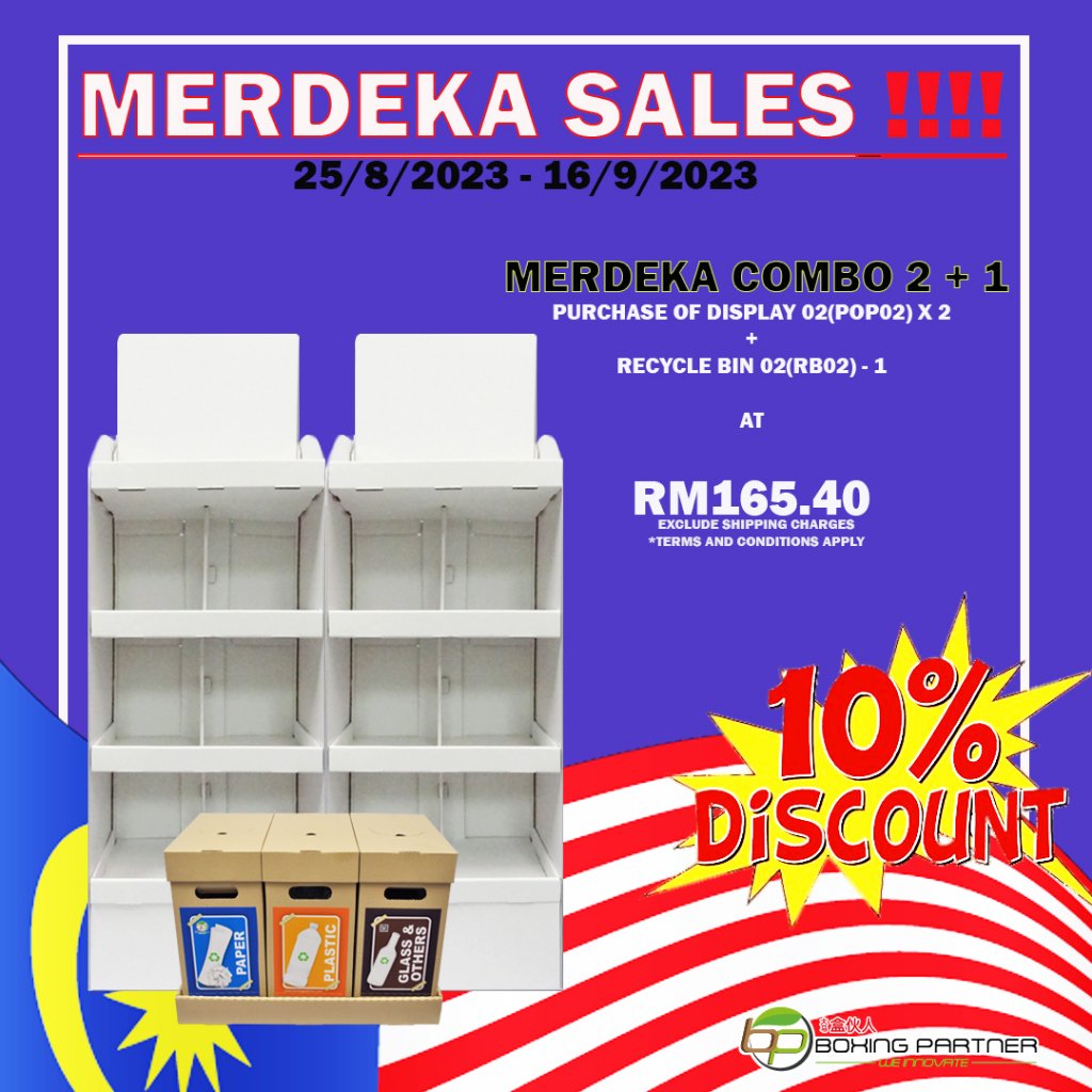 Merdeka Combo Sales 2 + 1 | Shopee Malaysia