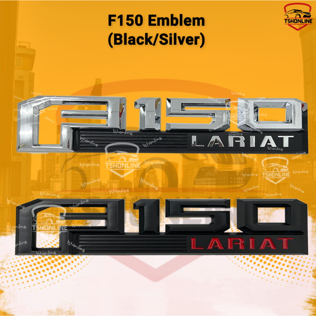 F150 Letter emblem sticker for Ford F-150 logo Rear trunk sign F150 ...