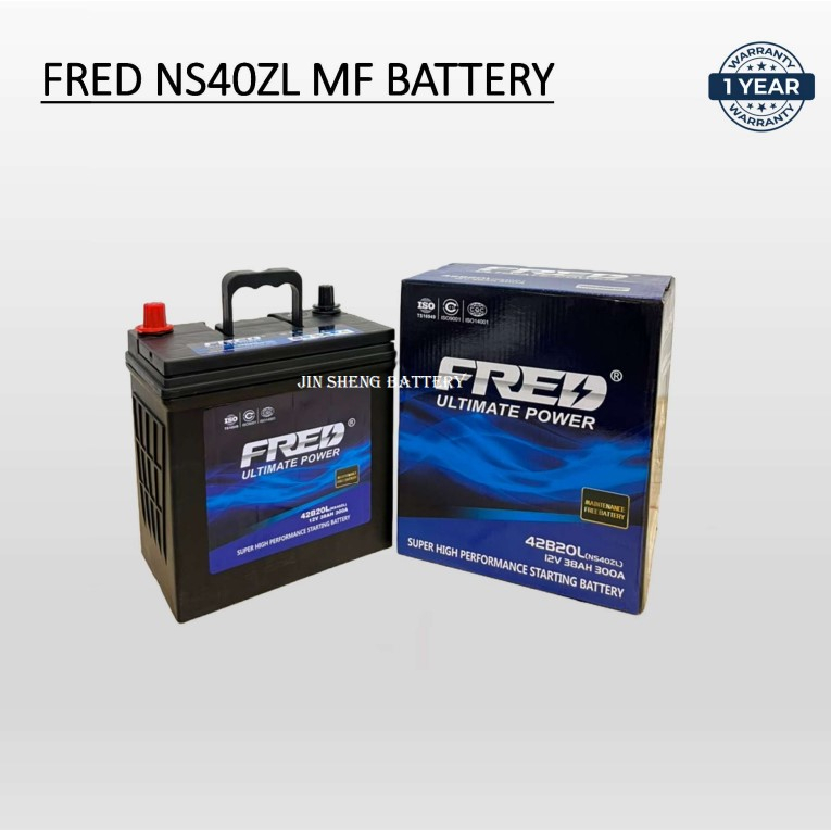 FRED NS40ZL(42B20L) MF BATTERY | Shopee Malaysia