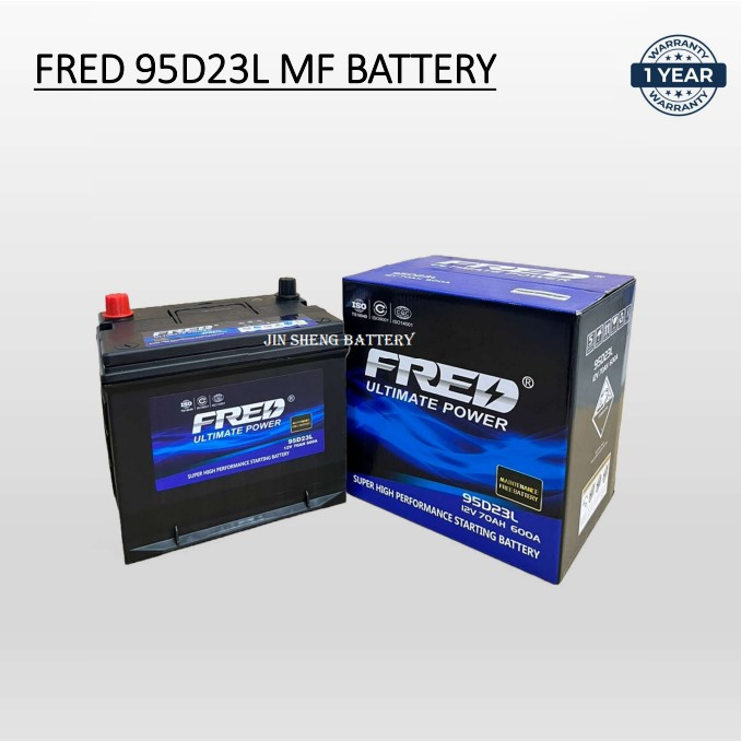 FRED 95D23L MF BATTERY | Shopee Malaysia