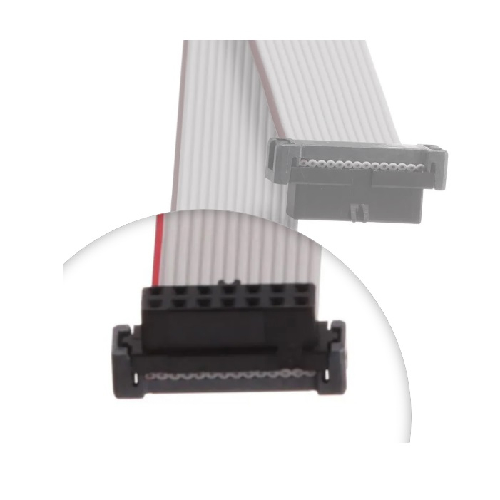 Xilinx Download Cable 2 Row 14 Pins 14P Ribbon Cable 2.0mm 2.54mm HW ...