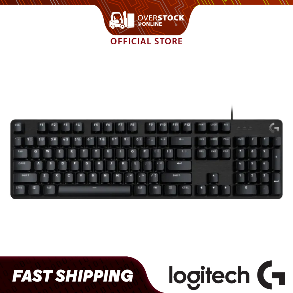 LOGITECH G413 SE Mechanical Gaming Keyboard with PBT Keycaps, Aluminum ...