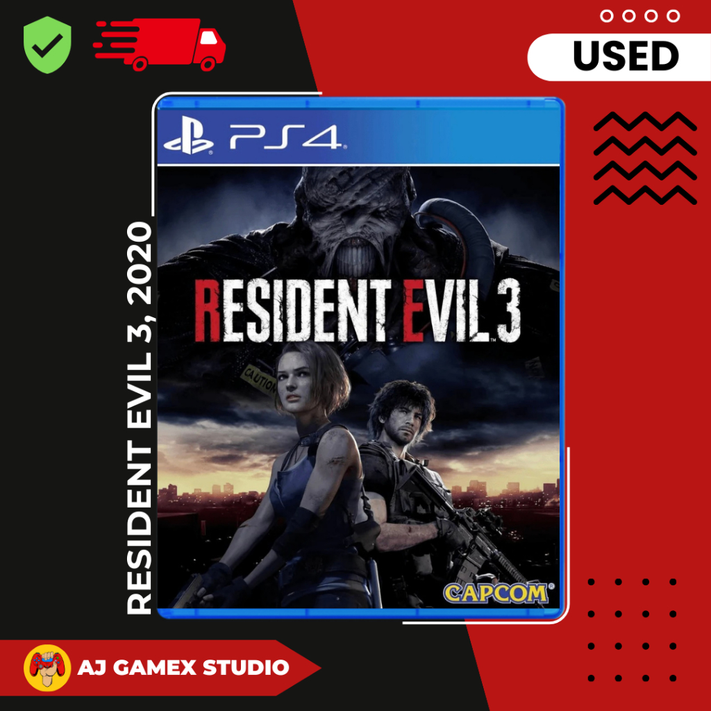 PS4 Resident Evil 3 R3 Chi + Eng | Physical Disc . | Shopee Malaysia