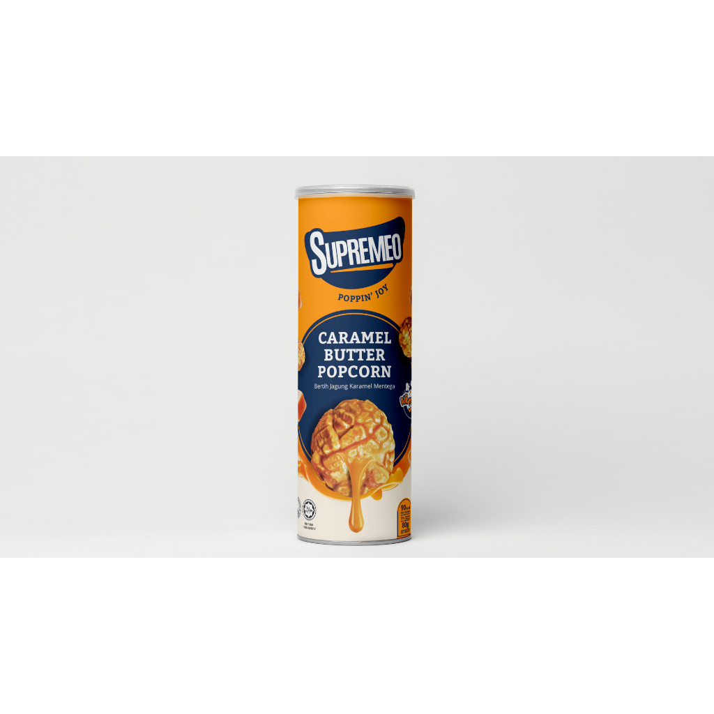 Supremeo Popcorn - 5 Flavours 80g (Cheese, Tom Yum, Salted Egg Caramel ...