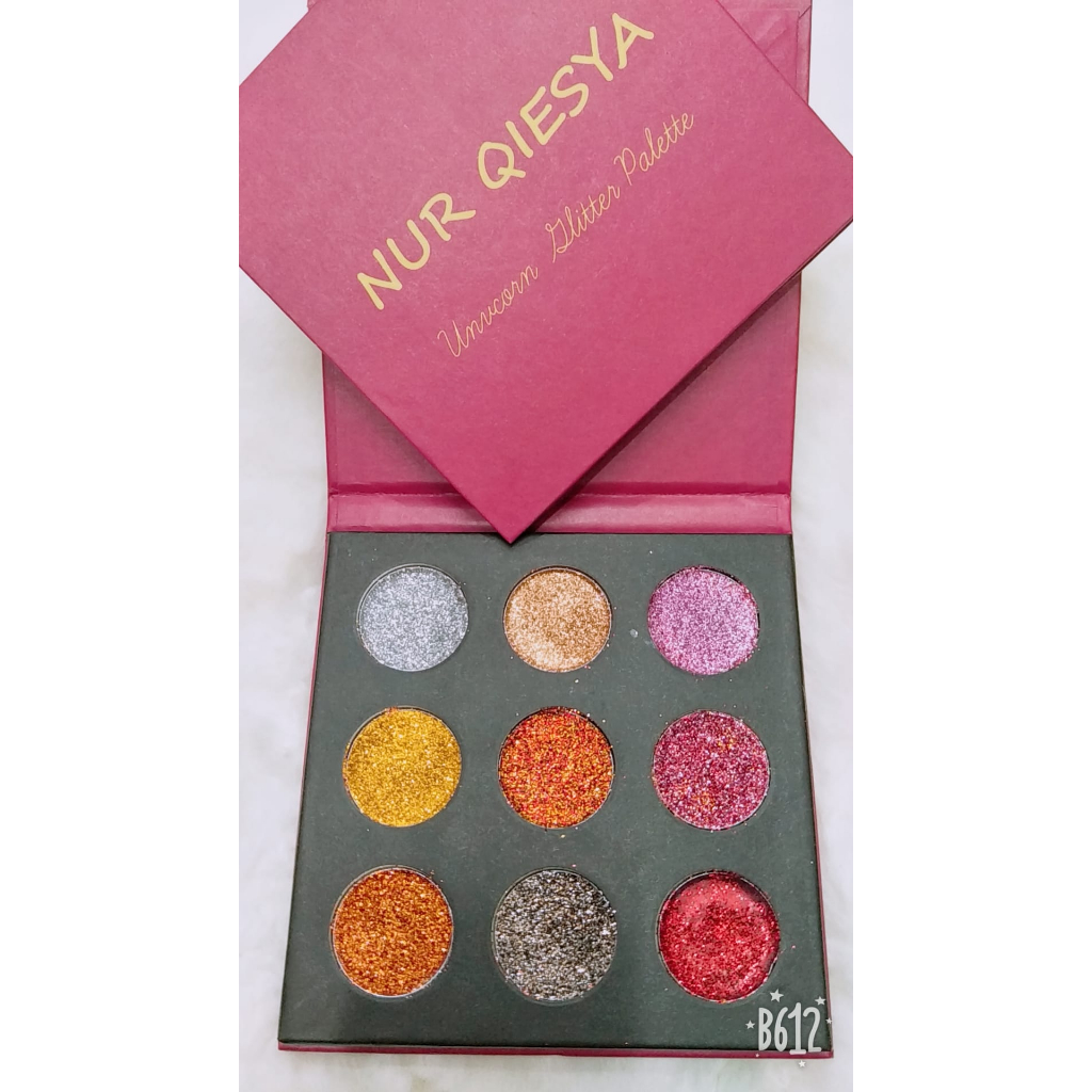 🌸NQ EYESHADOW GLITTER PALLETE 🌸 9 COLOUR | Shopee Malaysia