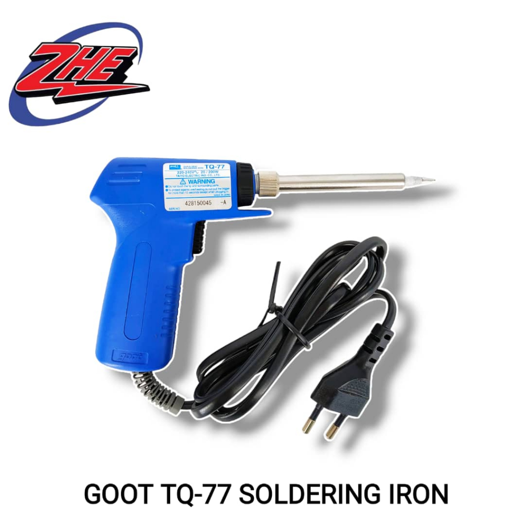 GOOT TQ-77 20~200W SOLDERING IRON MADE IN JAPAN / BESI PEMATERIAN (0565 ...
