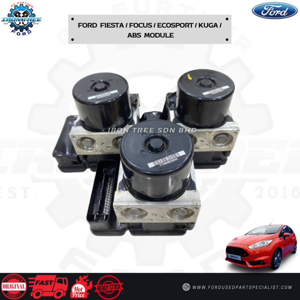 Ford Fiesta / Focus Mk2 Mk3/ Ecosport / Kuga / ABS Module (Original ...
