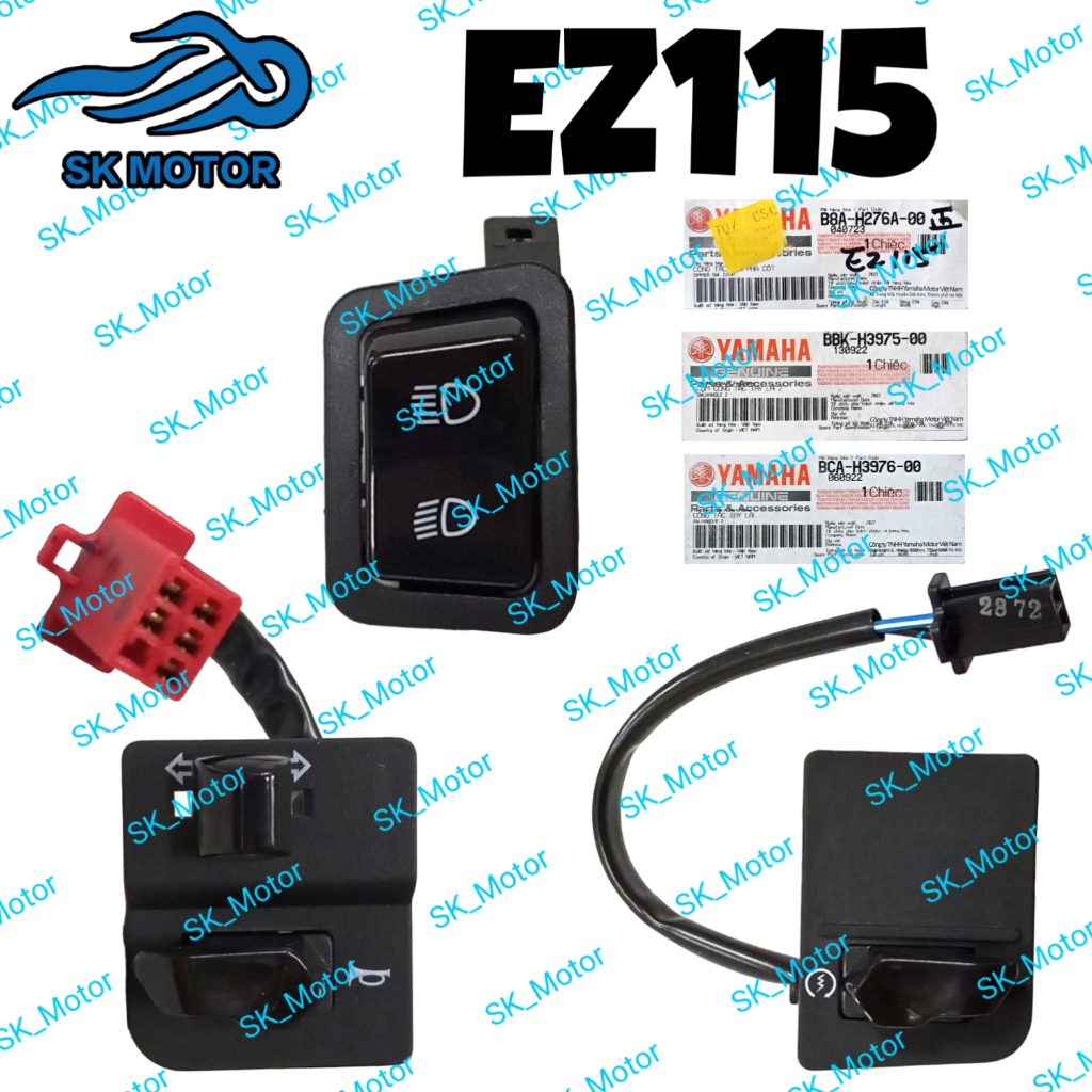 Yamaha EZ115 EZ 115 Original Handle Switch Starter Signal Horn Hi Low ...